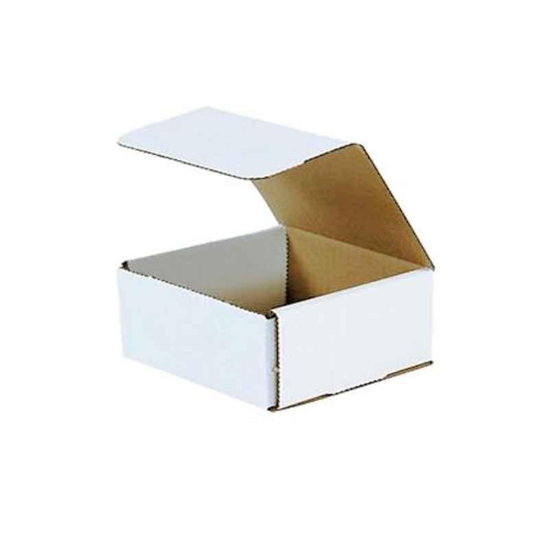 Buy 5x5x3 Inches 3 Ply White Corrugated Cardboard Box Online ...
