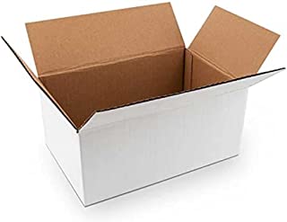 Buy 8x5x5 Inches 5 Ply White Corrugated Cardboard Box Online ...